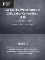 ILO Minimum Age Convention 138 | PDF | International Labour ...