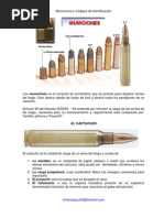 Clasificación y Tipos de Balas | PDF | Munición | Material explosivo