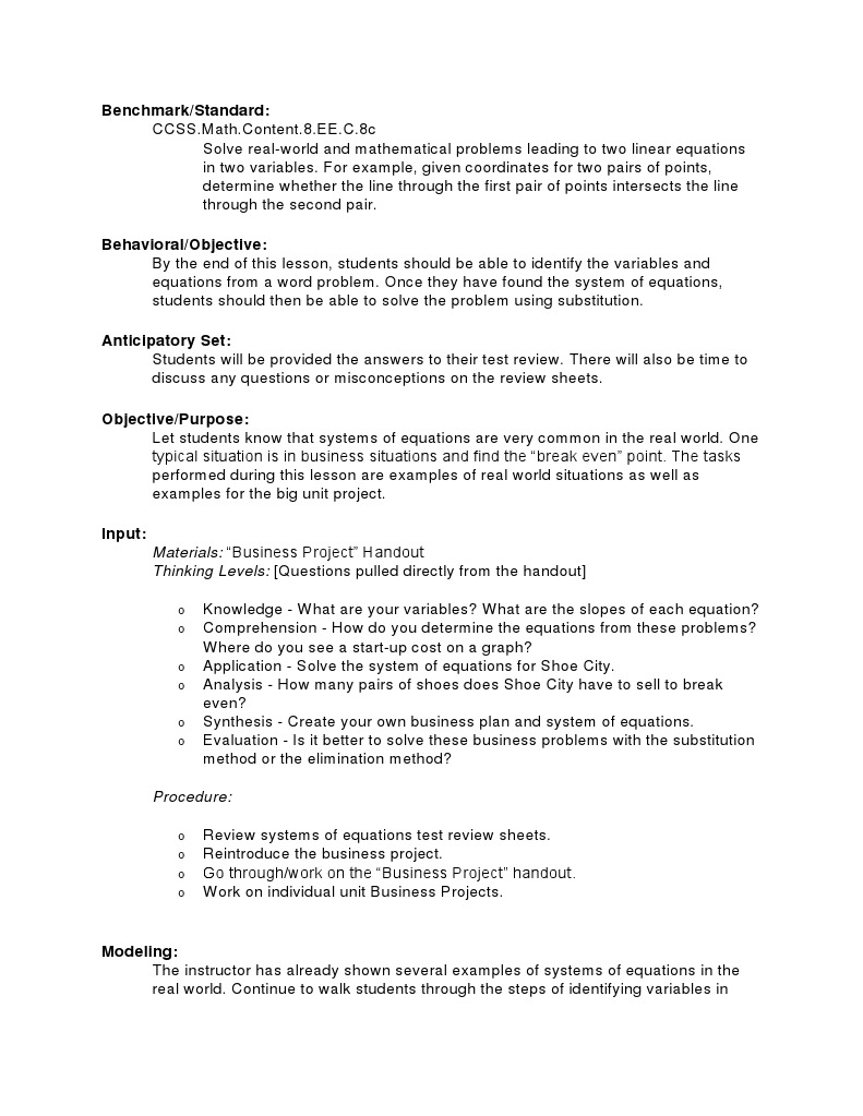 Solving Linear Equations in Business | PDF | Variable (Mathematics ...