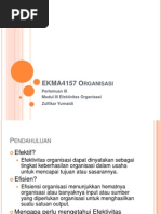 EKMA 4157-Organisasi | PDF | Karier & Perkembangan | Bisnis