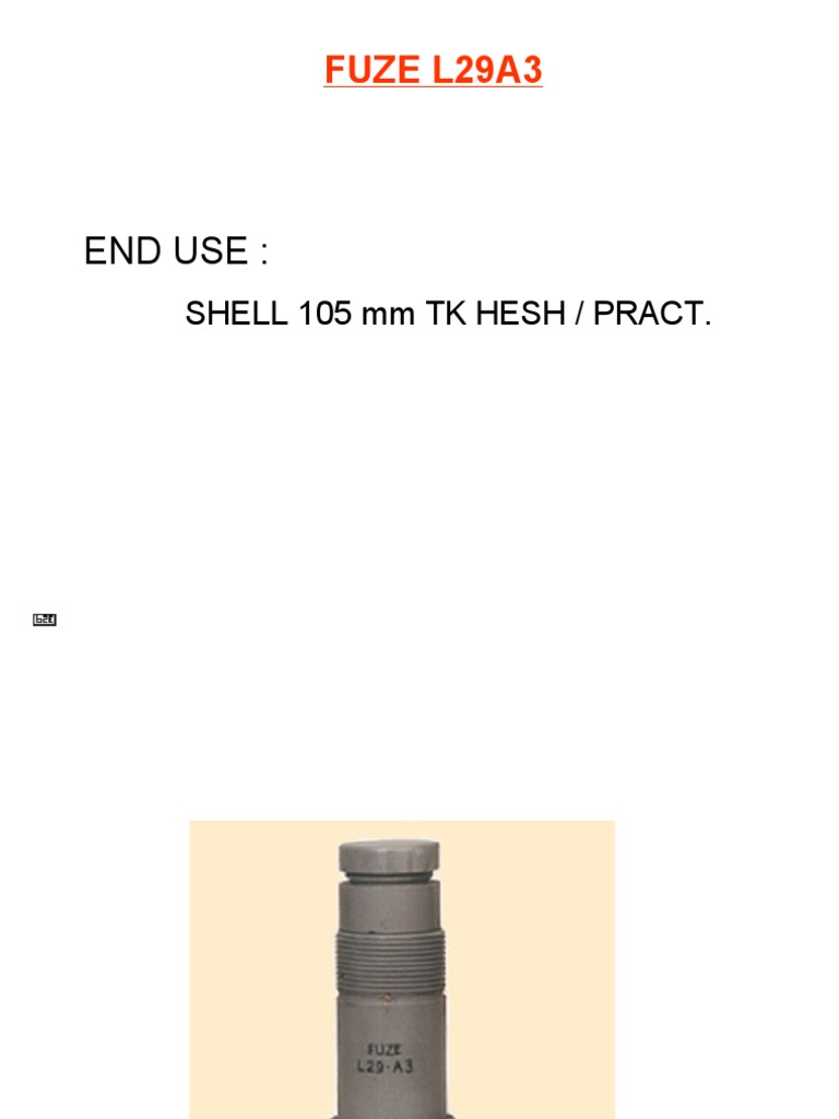 Fuze L29 A3 | PDF