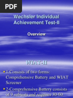 Wiat 4 Subtests and Composites | PDF | Writing | Linguistics