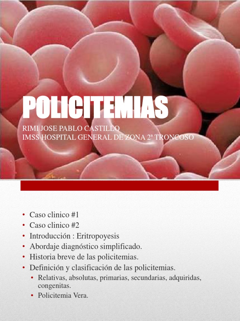 Policitemias | Mutación | Especialidades Medicas