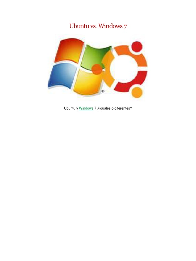 Monografia Ubuntu | PDF | Ubuntu (sistema operativo) | Windows 7