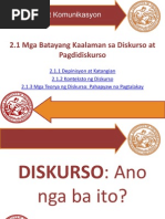 Teorya NG Diskurso | PDF
