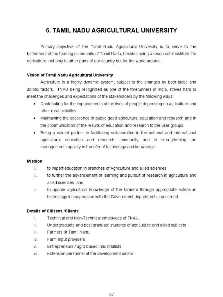6 Tnau | PDF | Agriculture | Natural Resource Management