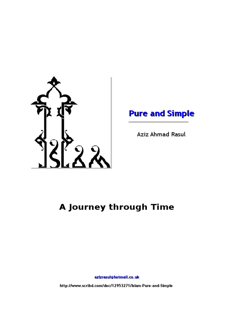 Islam - Pure and Simple | PDF | Prophets And Messengers In Islam ...