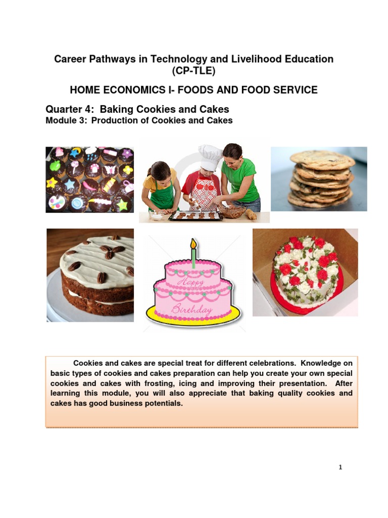 Baking Cookies And Cakes Pdf Cakes Breads
