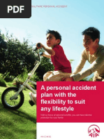 Prudential PruPersonal Accident | PDF | Finger | Insurance
