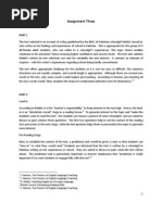 Assignment 3 - Skills Related Task CELTA | PDF | Cognition | Learning