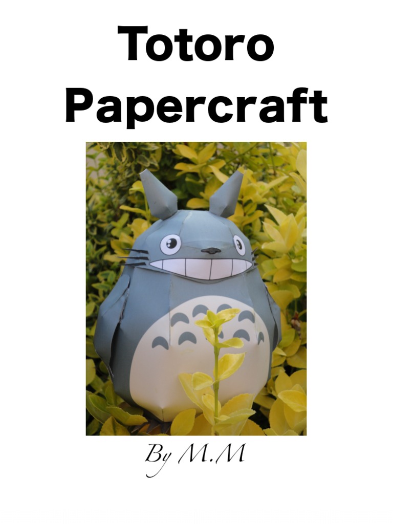Totoro Papercraft | PDF