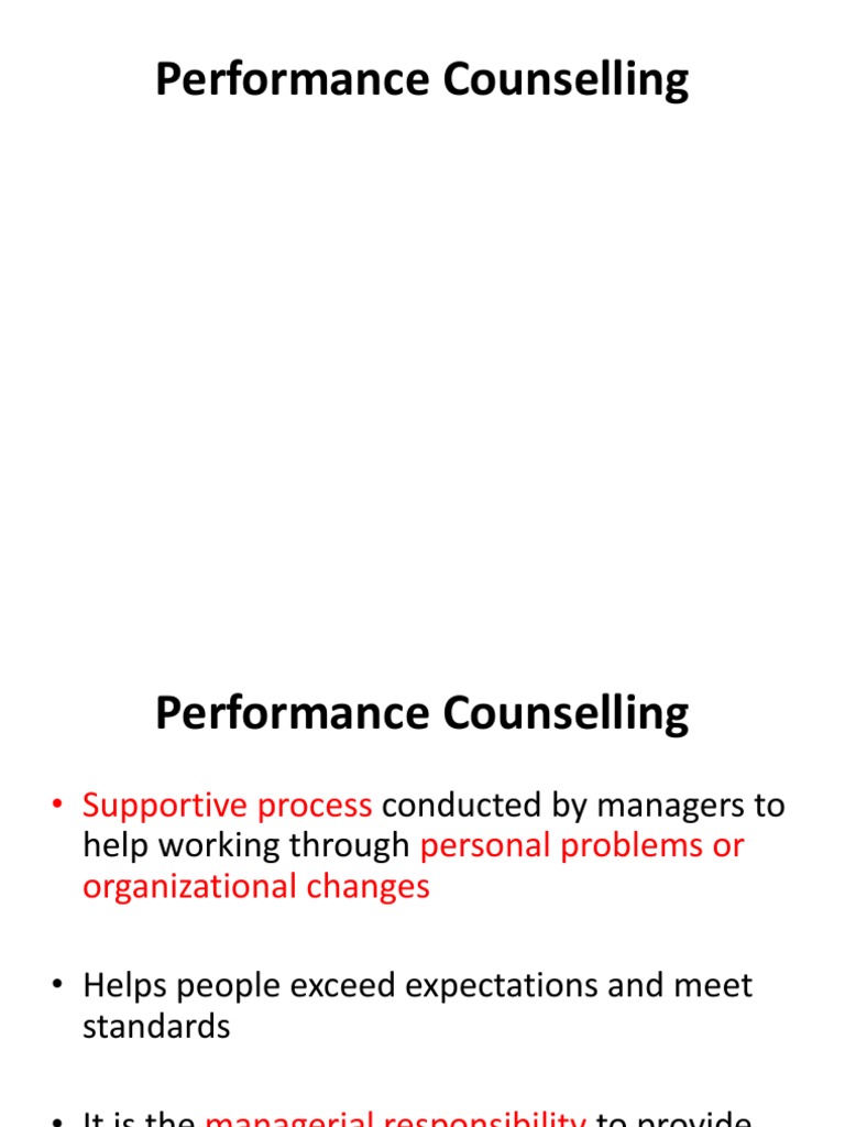 Performance Counselling | Business | Psychology & Cognitive Science