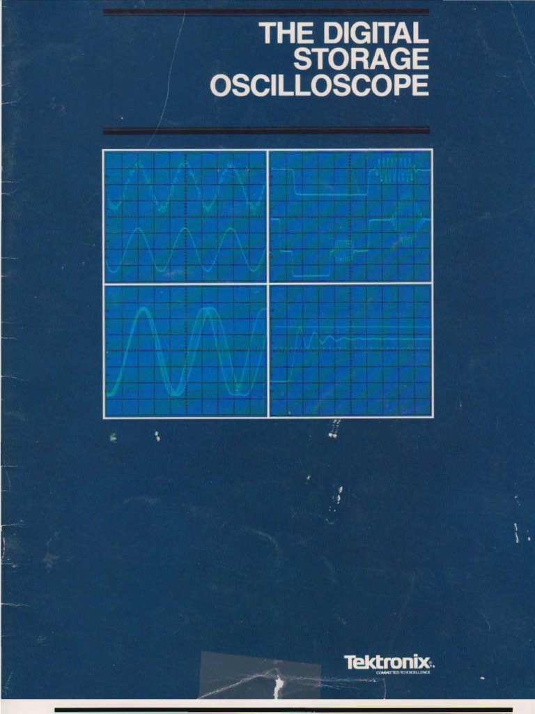 The Digital Storage Oscilloscope Tektronix Pdf Pdf Analog To