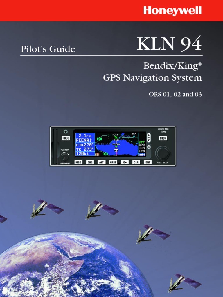 KLN 94 User Guide | PDF | Air Traffic Control | Instrument Flight Rules