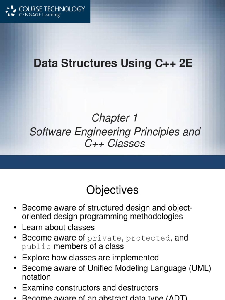 Lecture 1 DS Using C++ | PDF | Class (Computer Programming) | Parameter ...