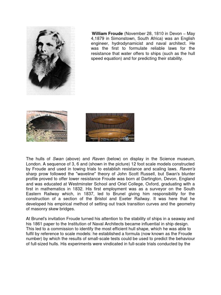 William Froude | PDF