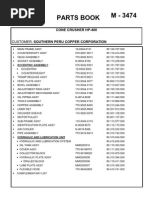 CONE CRUSHER Manual | PDF | Bearing (Mechanical) | Screw