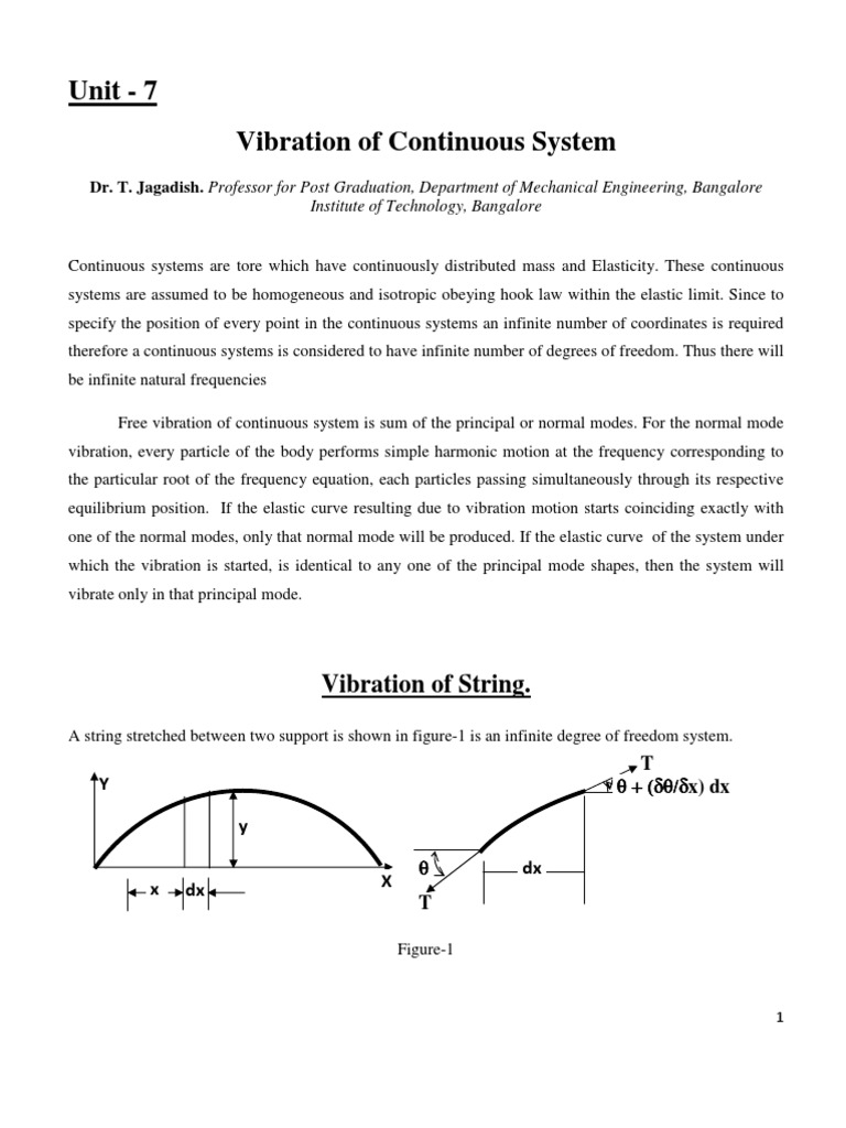 Continuous Systems | PDF