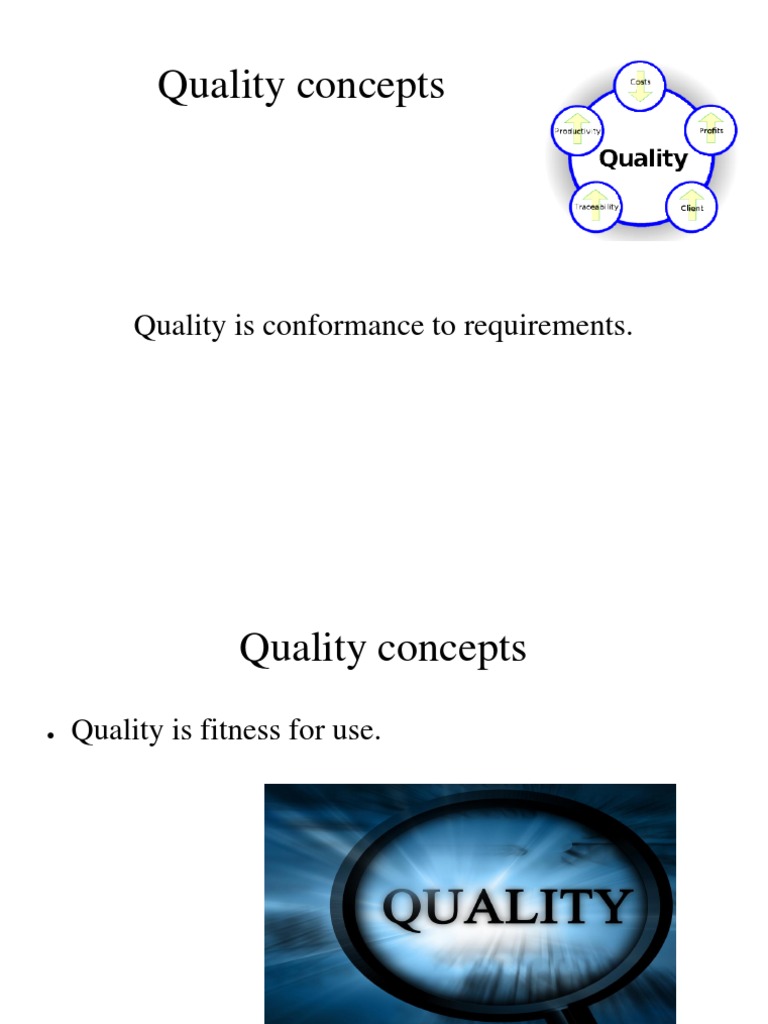 Understanding Quality Concepts in Engineering | PDF