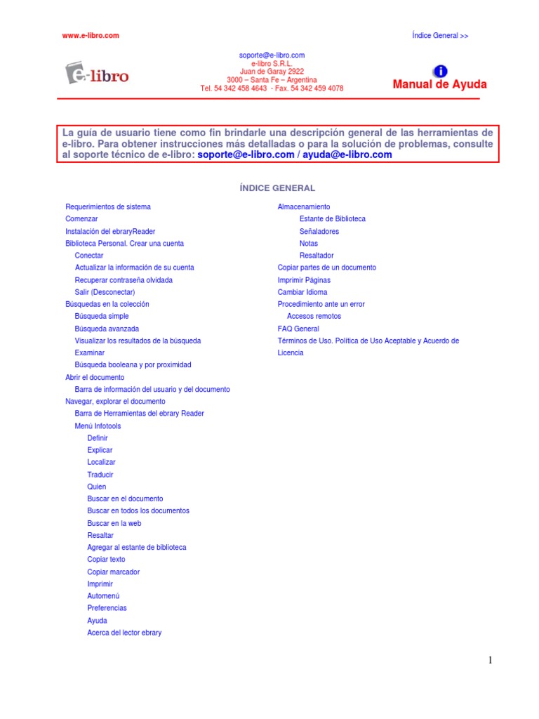 Ayuda Elibro | PDF | Formato de Documento Portable | Firefox