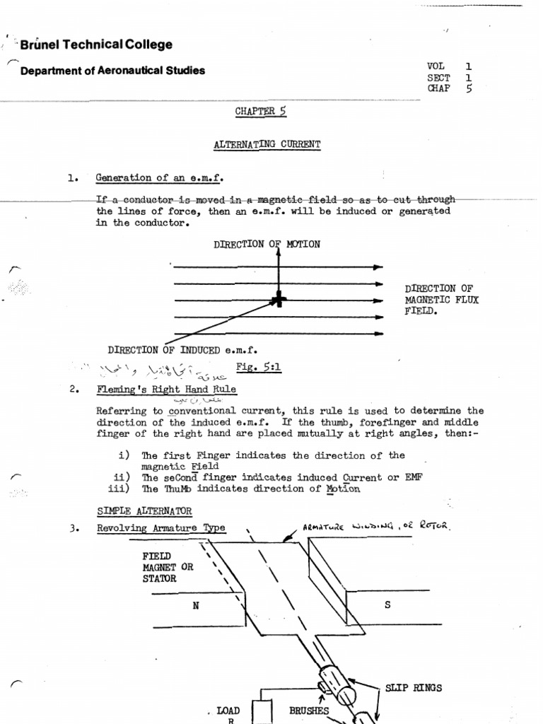 A3 - Alternating Current | PDF | Capacitor | Force