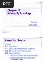 Assembly Drawing Exercises | PDF | Engineering