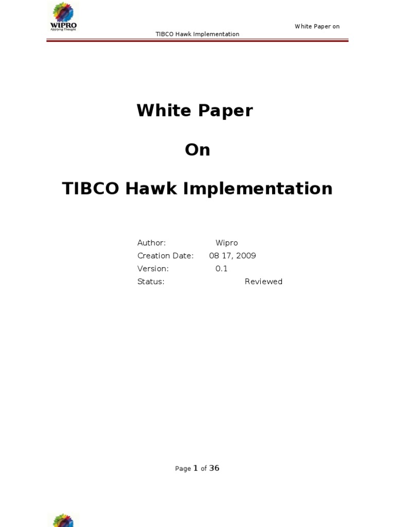 TIBCO Hawk Implementation Guide | PDF | Server (Computing) | Email