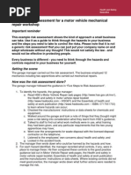 PUWER Assessment Checklist | PDF | Safety | Personal Protective Equipment