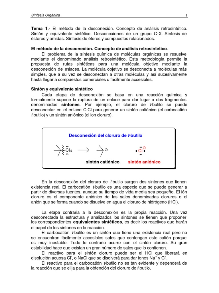 tema1SO Terbutilo | PDF | Cloruro | Ácido