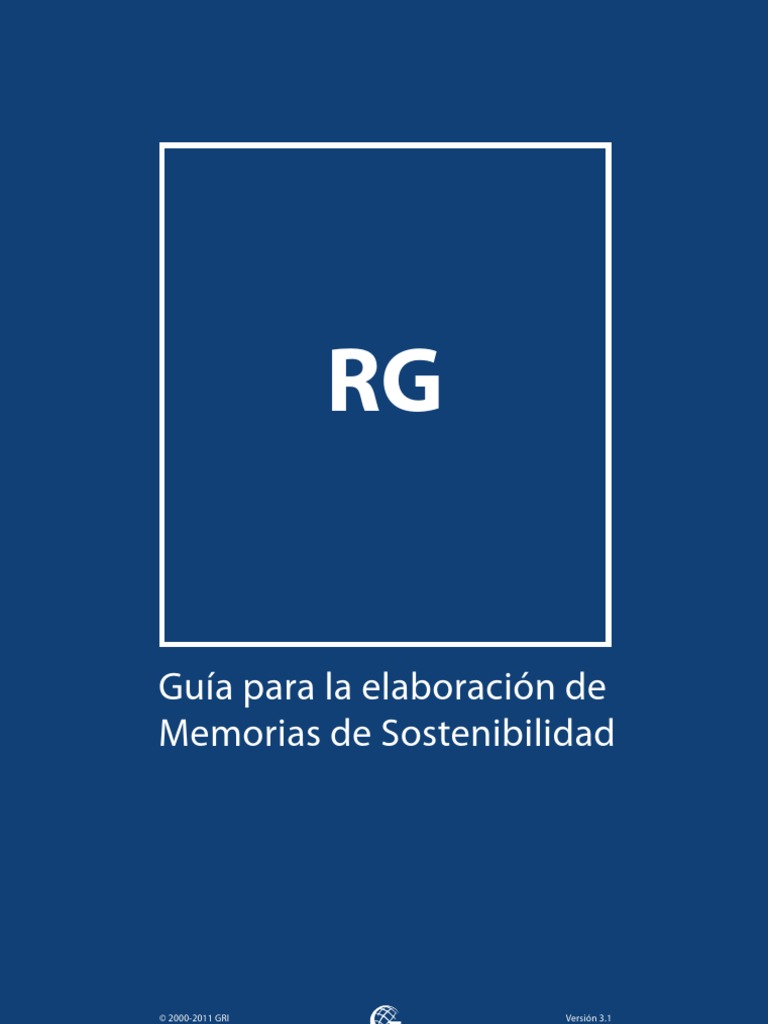Spanish G3.1 Complete | PDF | Sustentabilidad | Toma de decisiones