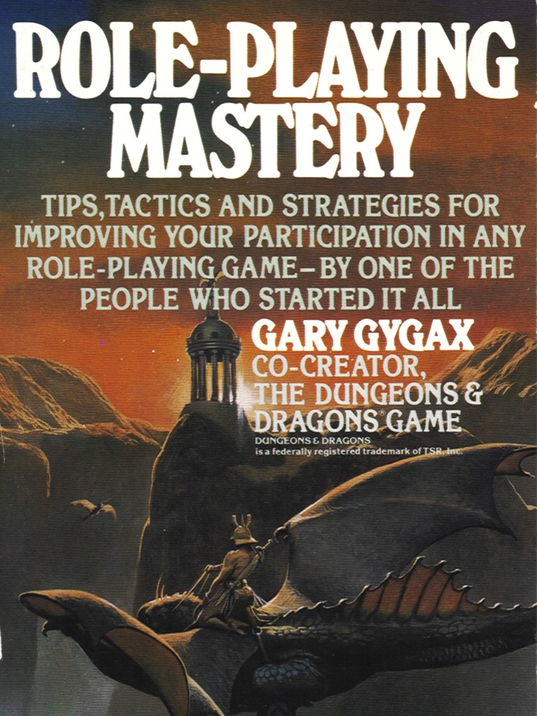Gary Gygax - Role Playing Mastery | Dungeons & Dragons | Role Playing Games