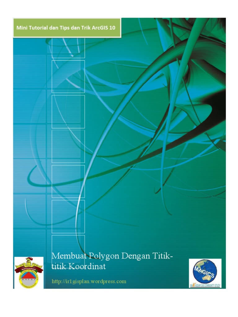 Membuat Polygon Dengan Titik Koordinat | PDF | Metode & Bahan Ajar