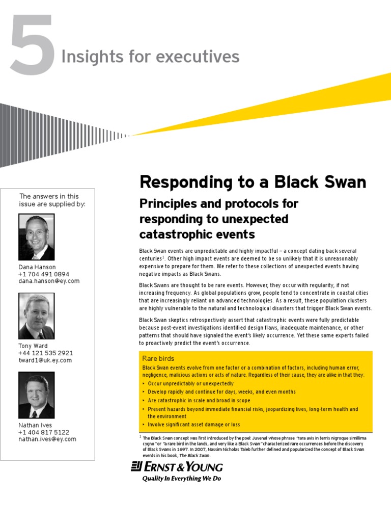 5 Insights Black Swan | PDF | Risk | Emergency Management