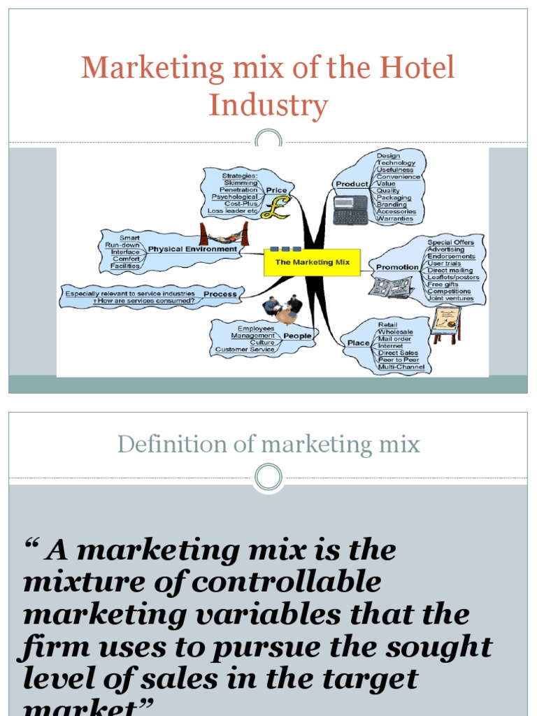 Marketing Mix of The Hotel Industry | PDF