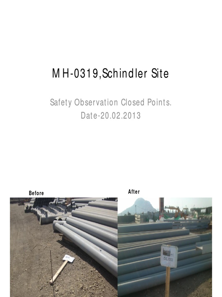 Safety Observation | PDF