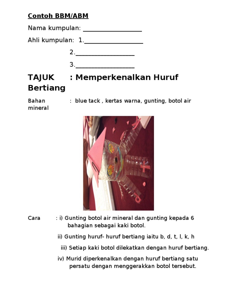 Contoh BBM | PDF