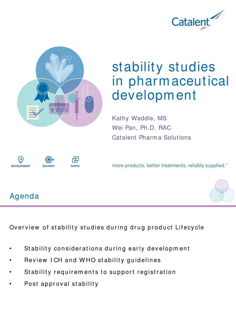 Catalent - Stability Studies in Pharmaceutical Development | PDF ...