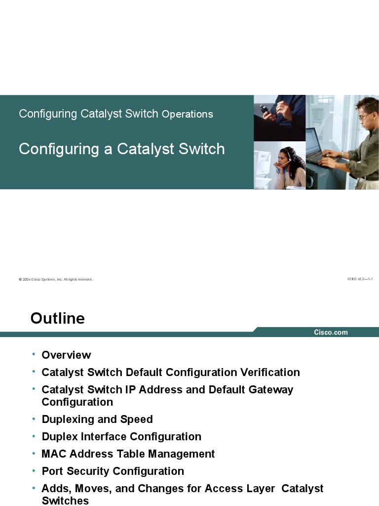 Configuring Catalyst Switch | PDF | Network Switch | Computer Standards
