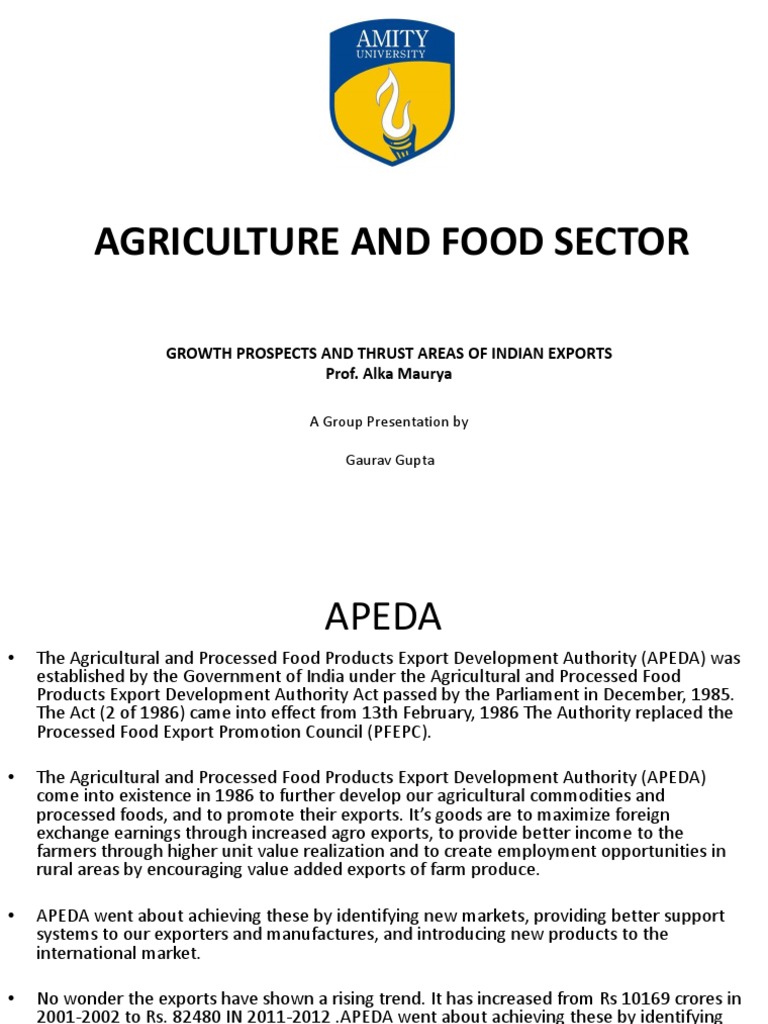 Agriculture Export Promotion Council | PDF | Arabs | Agriculture