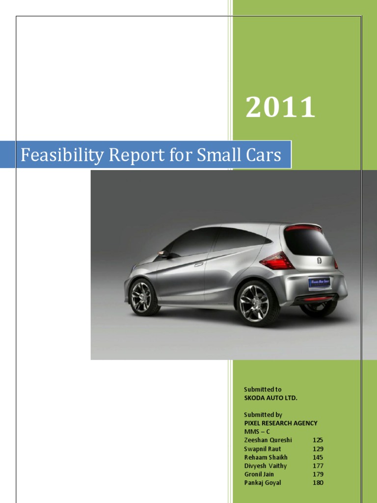 Feasibility Report | PDF | Car | Automotive Industry