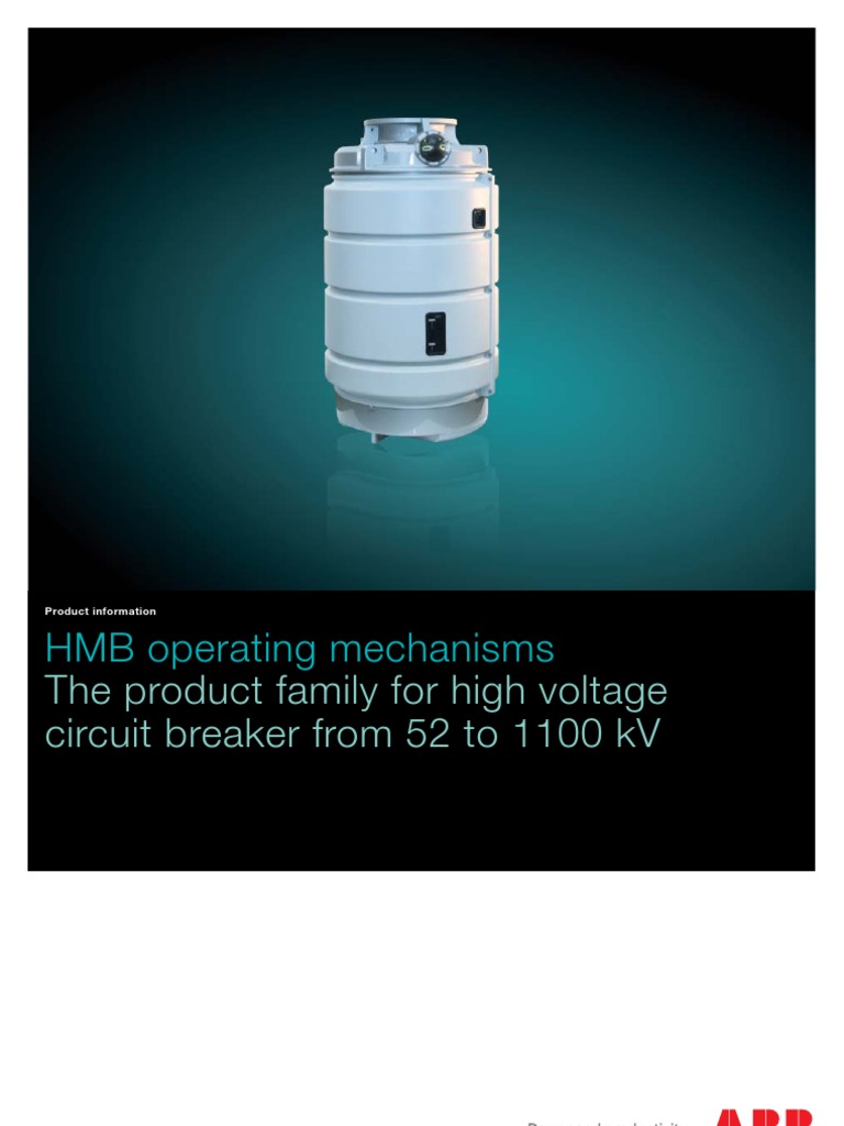 Abb HMB | PDF | High Voltage | Equipment