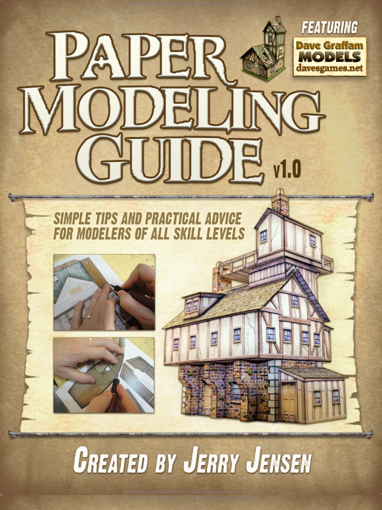 Paper Modeling Guide | PDF | Adhesive | Knife