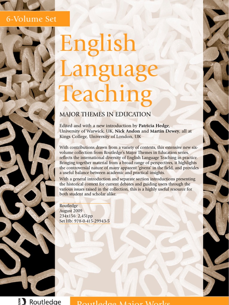 Good Titles For Language Teaching - ESOL | PDF | English As A Second Or ...
