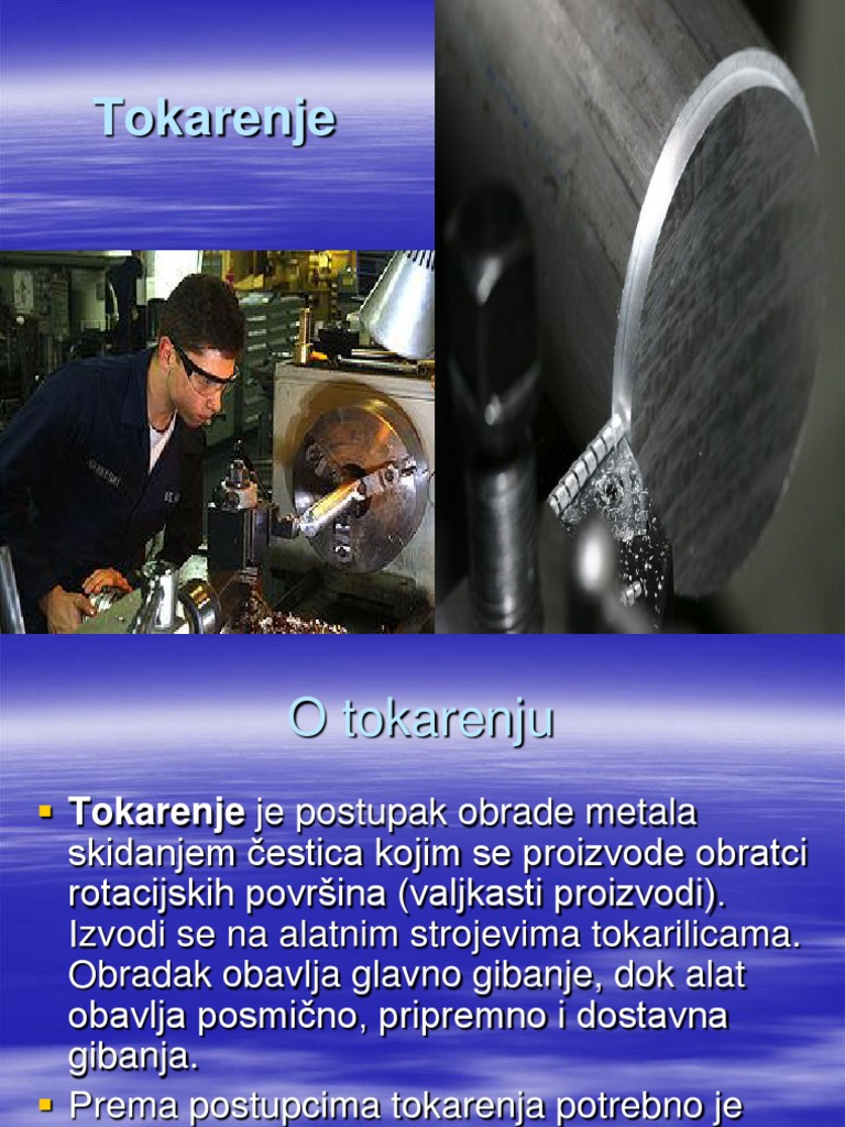 Tokarenje | PDF