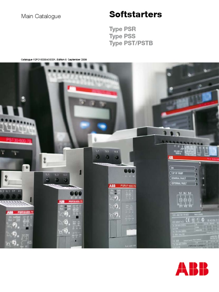 ABB Soft Starter Catalog PDF | PDF | Relay | Fuse (Electrical)