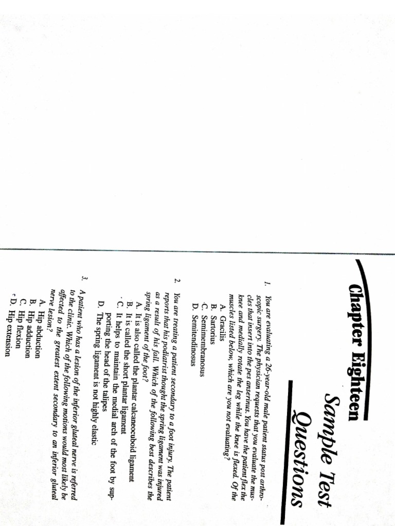 PCE Exam Practice Question Paper Set - 2 | PDF