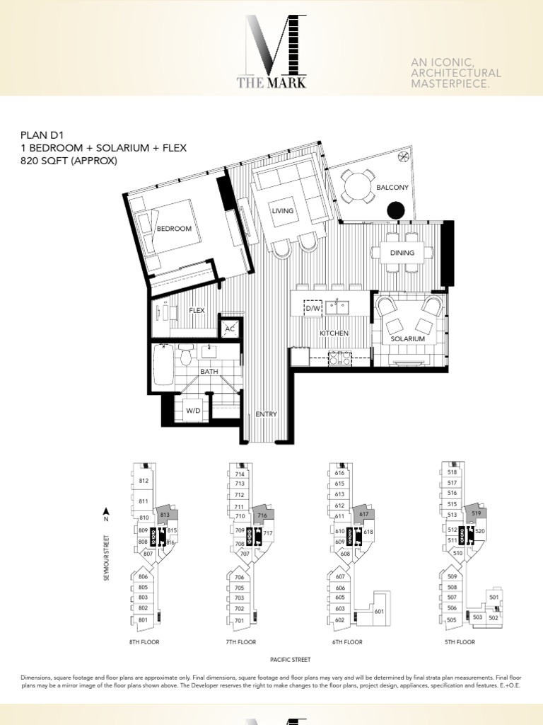 The Mark Condos Floorplans | PDF | Kitchen | Art Media