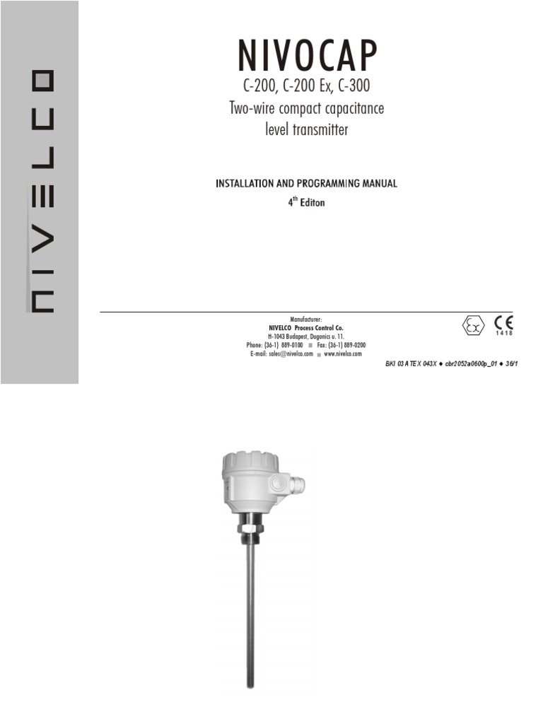 Senzorul de Nivel Program | PDF | Capacitor | Parameter (Computer Programming)