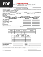 WPS Creation Sample ISO | PDF | Welding | Construction