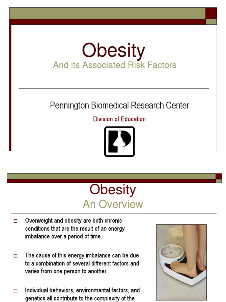 Obesity and Risk Factor | PDF | Obesity | Hypertension